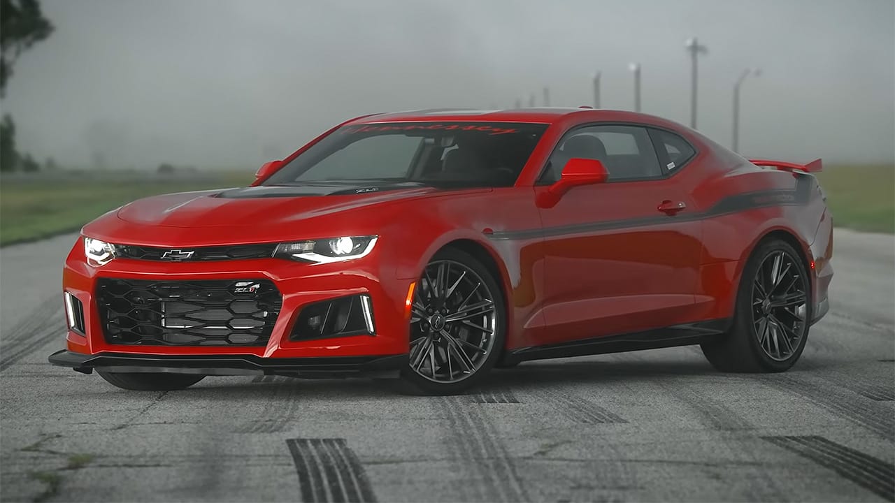 The Chevrolet Camaro ZL1 Has Been Resurrected As A 1,200 HP Muscle Car ...