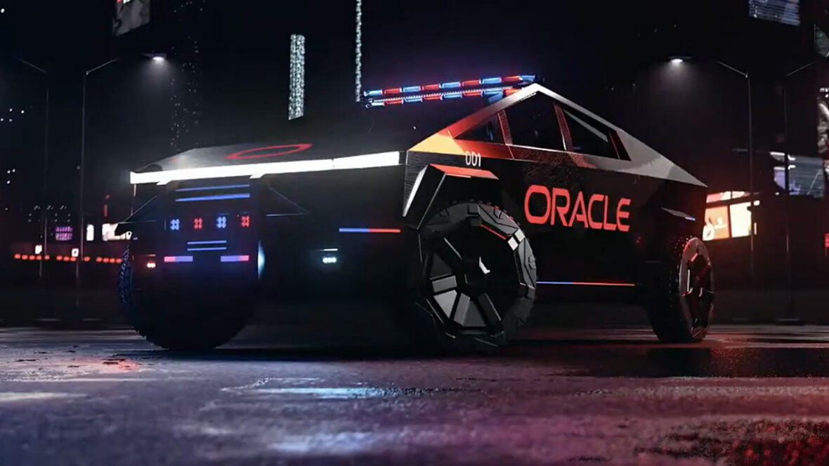 Oracle’s ‘Incredible’ Tesla Cybertruck Police Car Revealed | American ...