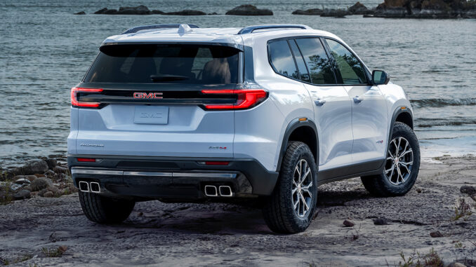 The GMC Acadia Is Going Big | American Cars And Racing