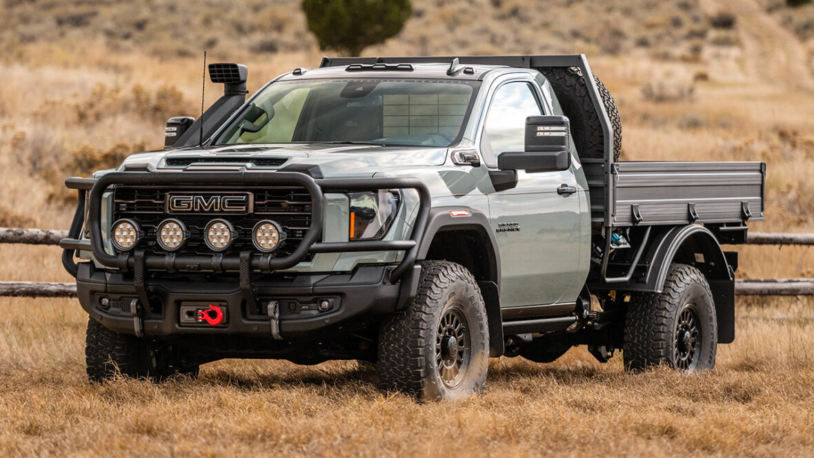 AEV Sierra Grande Pickup Is The Ultimate GMC Overland Rig | American ...