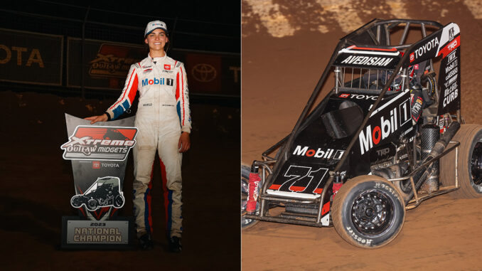 17-Year-Old Xtreme Outlaw Midgets Champion Jade Avedesian Signs With ...