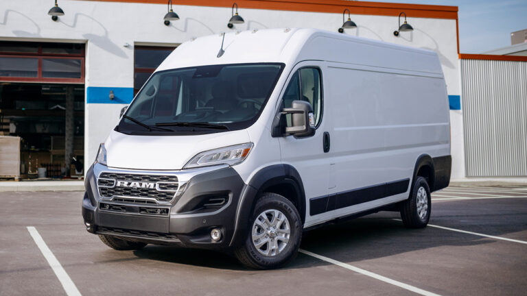 Ram ProMaster Electric Van Debuts With 162 Miles Of Range For $77,995 ...