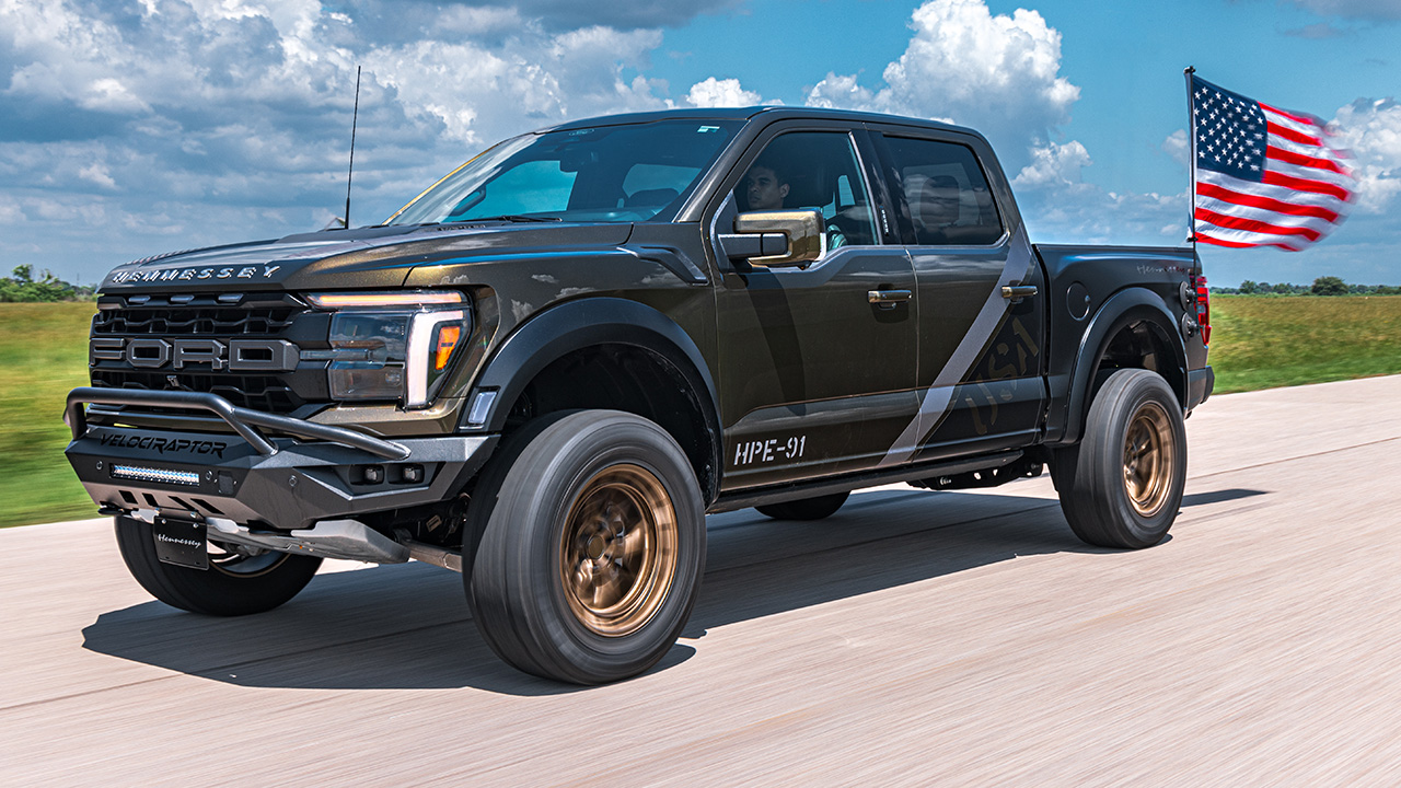 Hennessey ‘Freedom Series’ VelociRaptor Ford Trucks Are Old Glorious ...