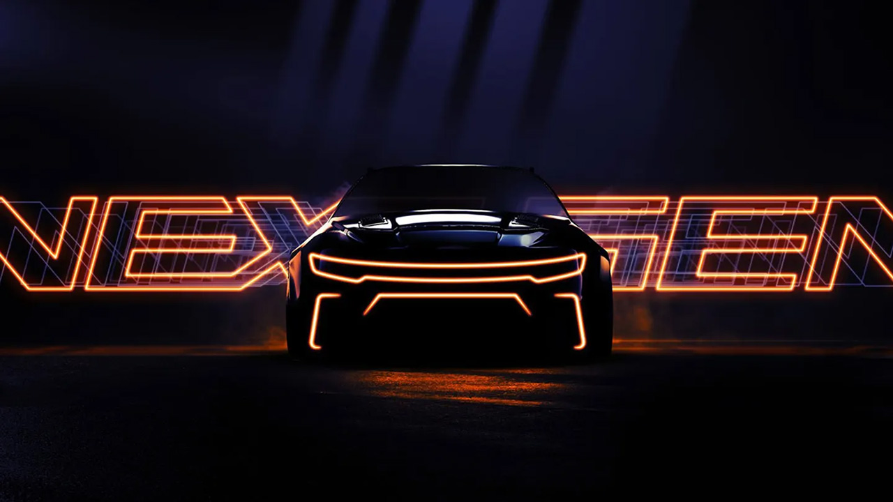 Electric NASCAR Race Car To Debut At The Busch Light Clash On February ...