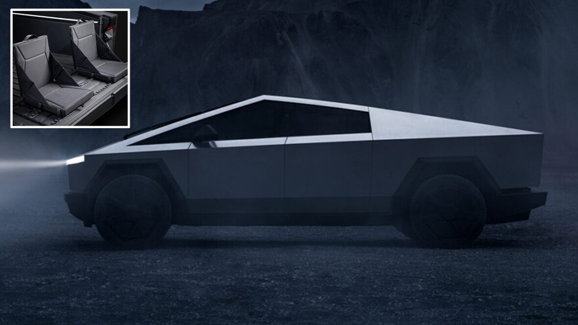 The Tesla Cybertruck Just Added A Seat Feature That’s A Lot Like One ...