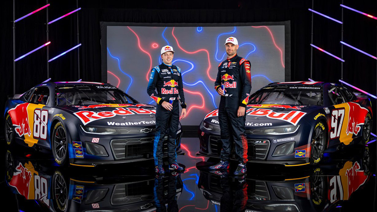 Red Bull Chevrolet Camaros Revealed For 2026 NASCAR Season | American ...
