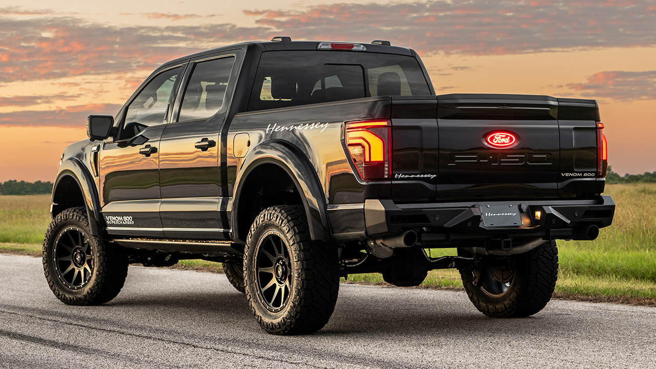 The Hennessey Venom 800 Is A Sky-High 800 HP Ford F-150 Supertruck ...
