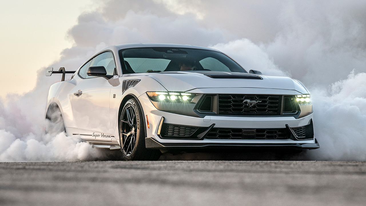 See The Hennessey Mustang Super Venom Destroy A Mustang Dark Horse In 3 Drag Races - American ...