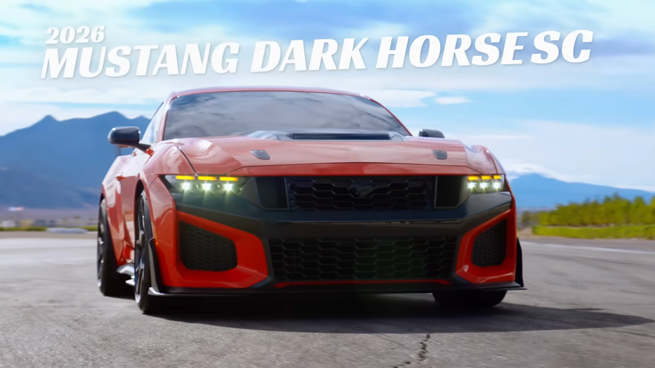 Ford Is Teasing A Supercharged Mustang Dark Horse And You Have To Hear ...